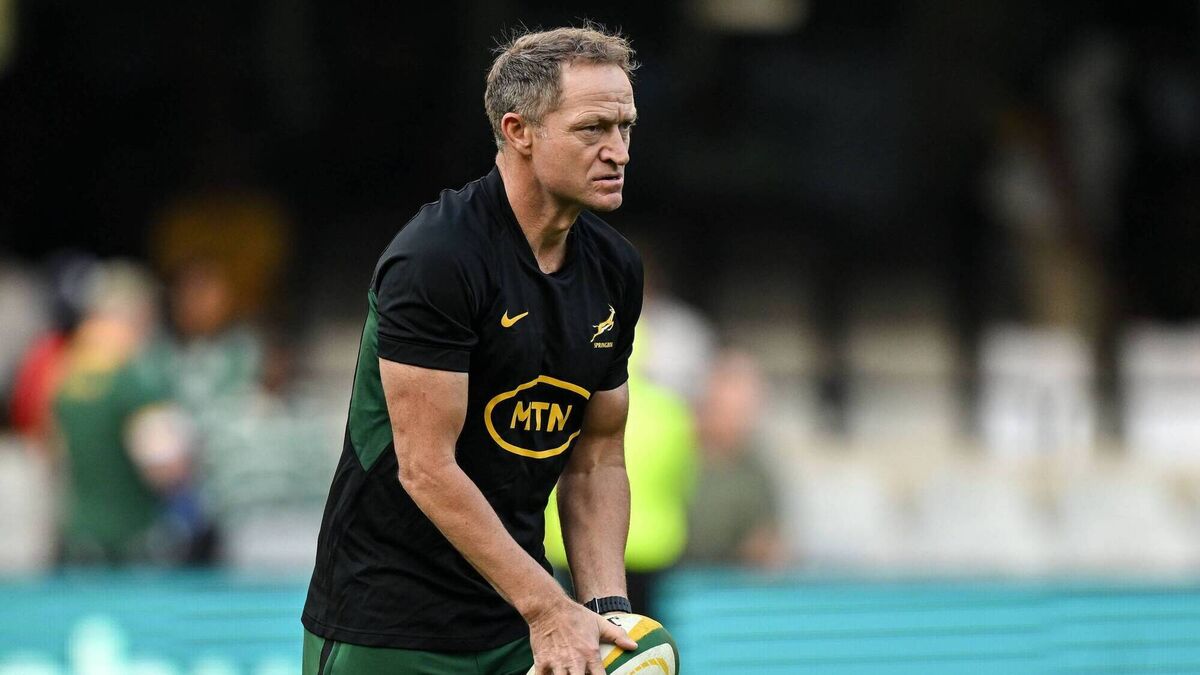 Rassie Erasmus dismisses speculation over Tony Brown's Springboks future