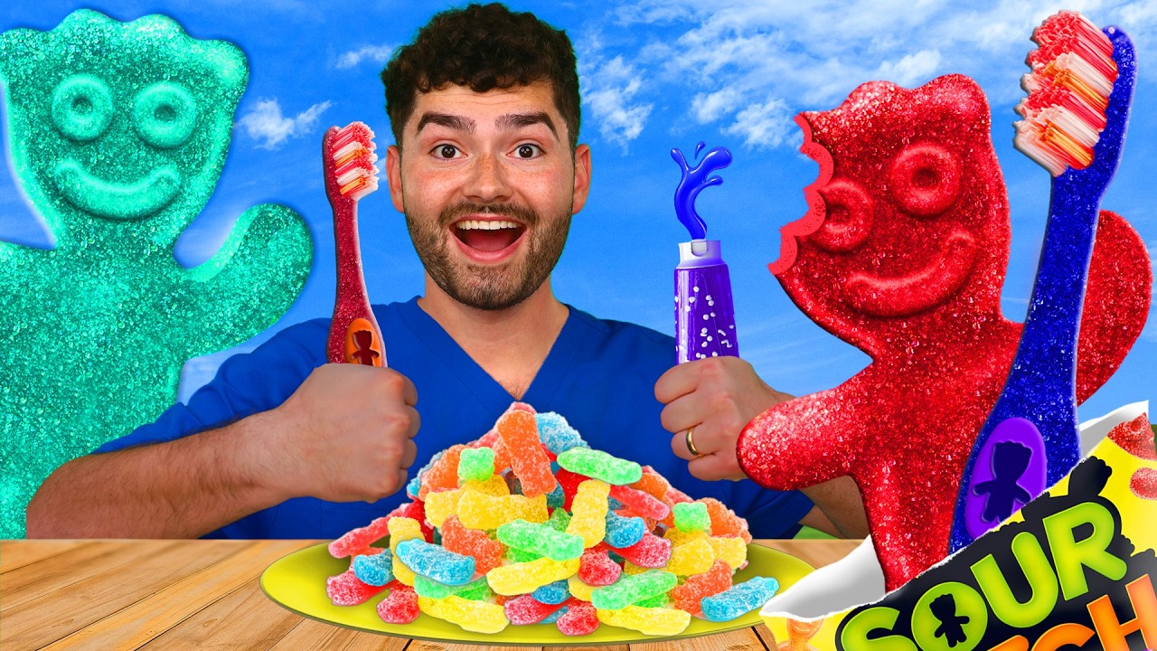 Viral candy vs level 100 cavities challenge!