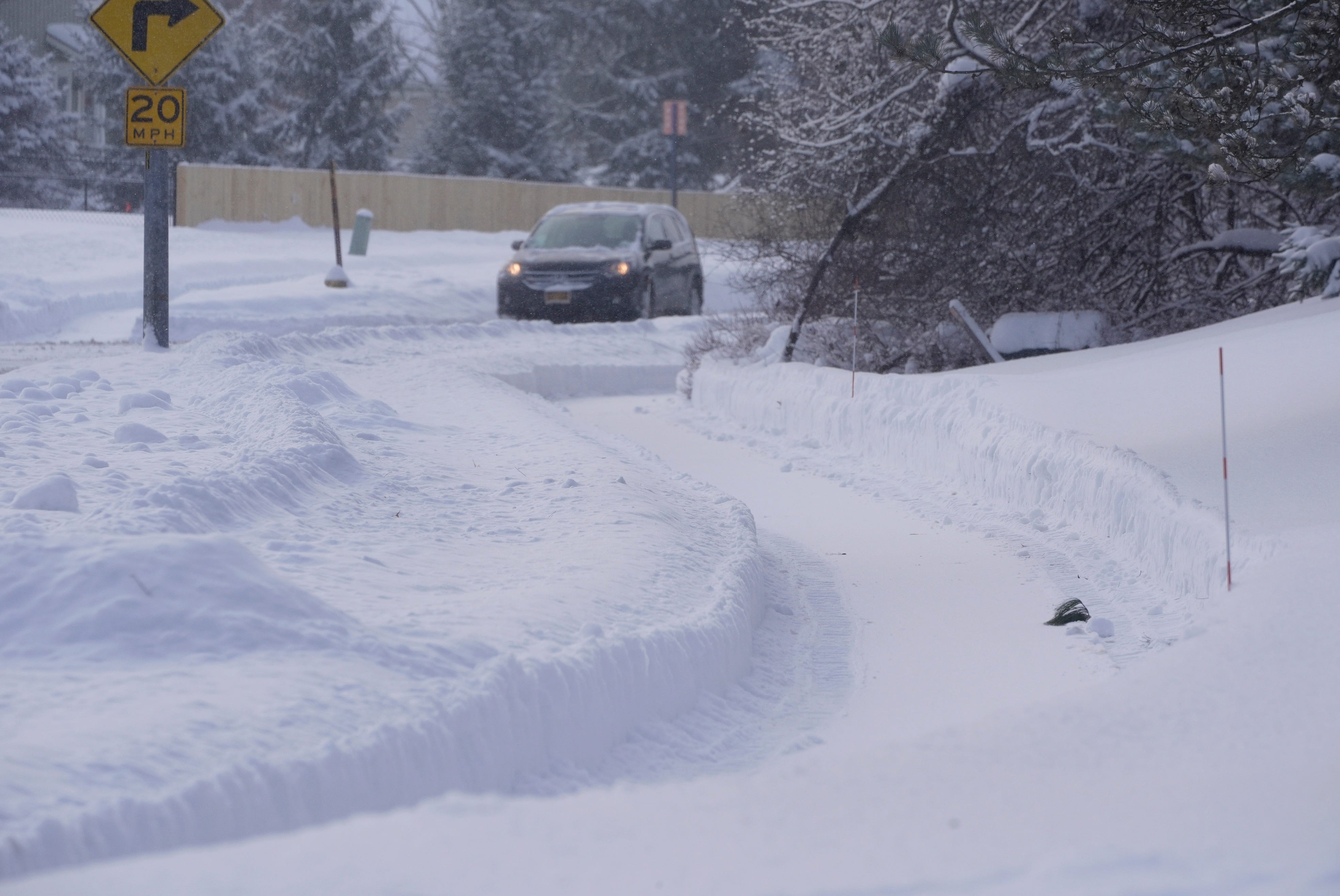 Seeing blue snow after the storm? Here’s why