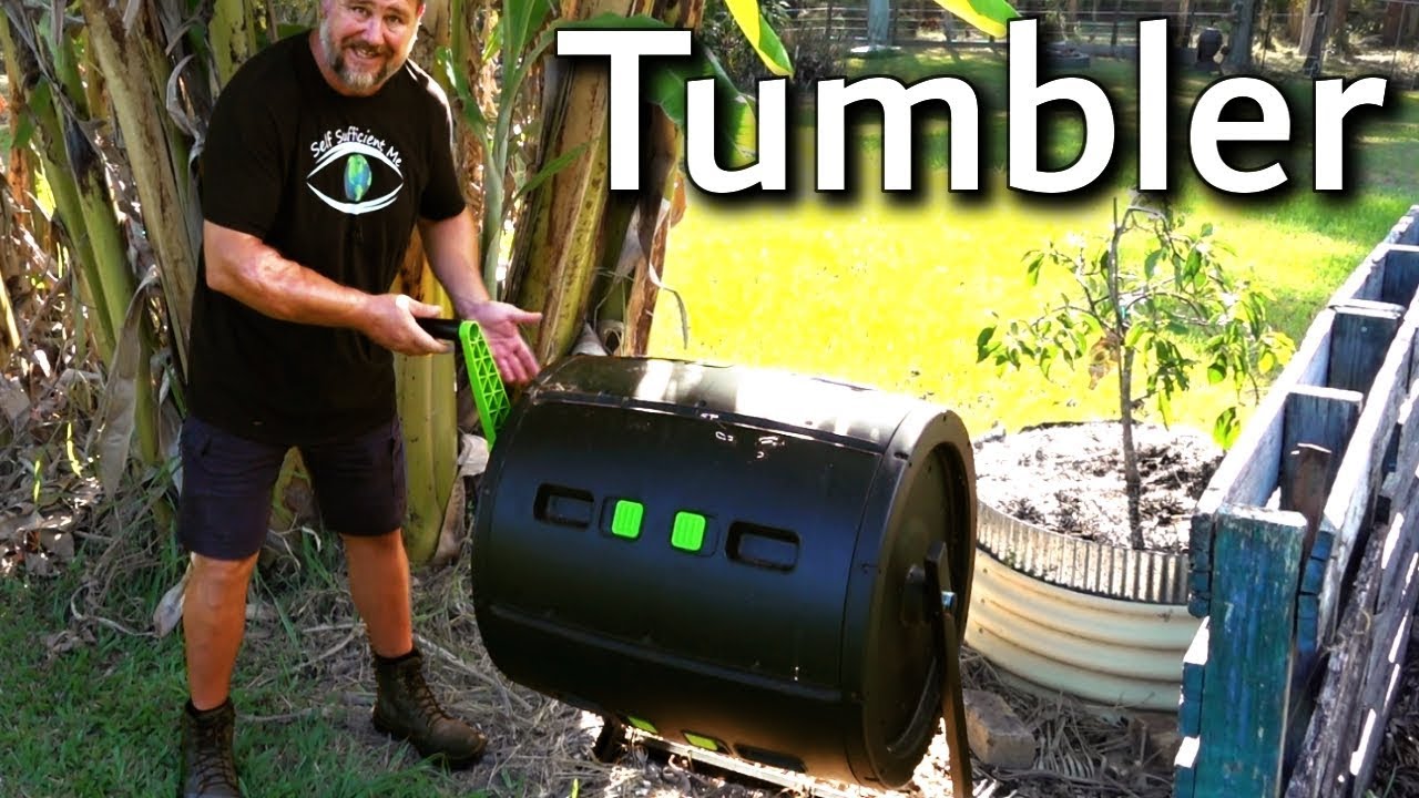 Compost tumbler review & would I buy another one?