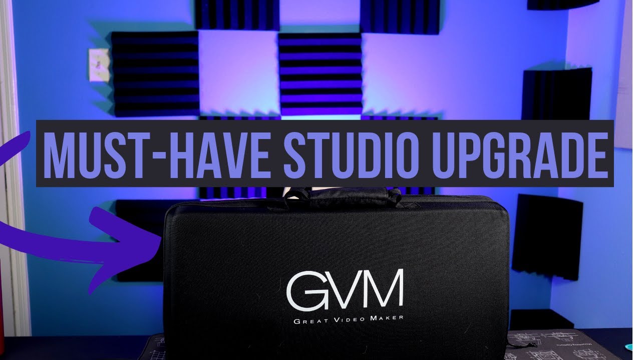 A review of the GVM800D RGB lights as a new studio addition, alongside ...