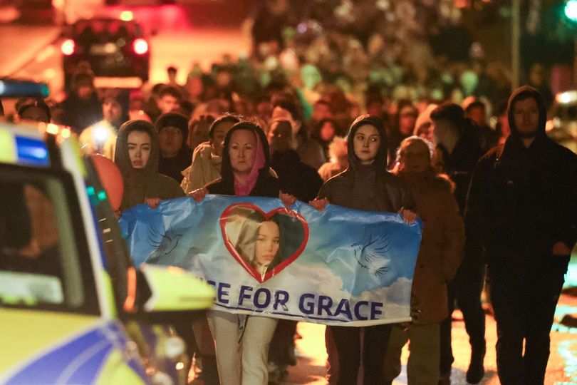 Hundreds take final walk that Grace Lynch never finished as mother vows ...