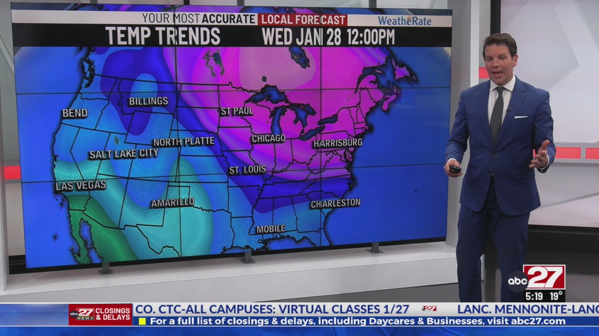 Eric's Monday evening forecast update