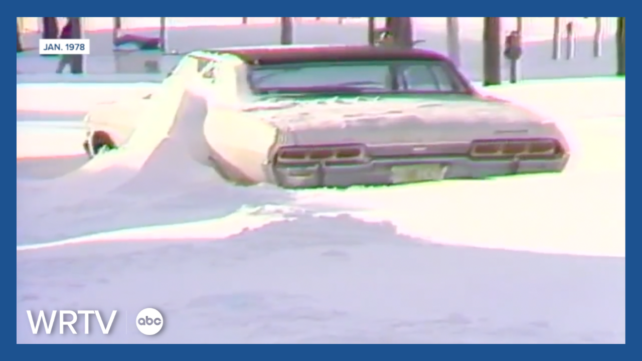 How does this winter storm measure up to the Blizzard of 1978 in Indiana?