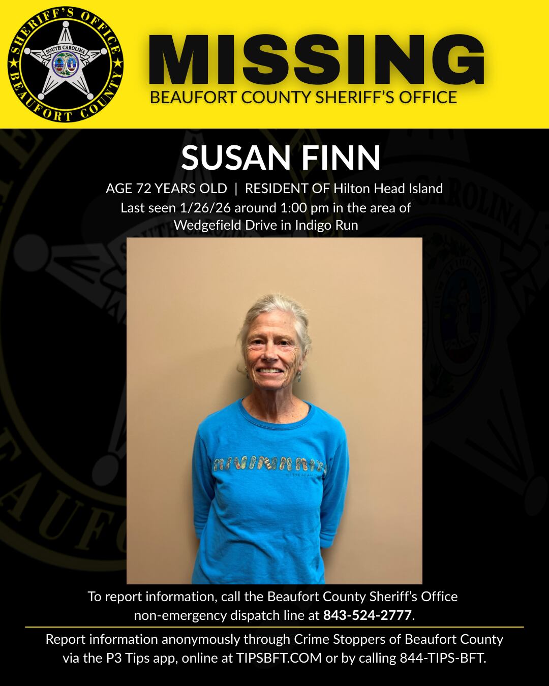 Missing elderly woman with Alzheimer’s located safe