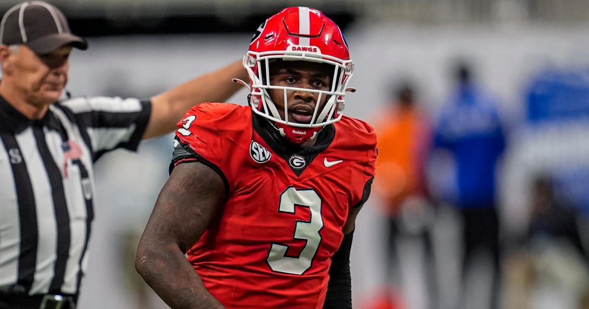 Daniel Jeremiah has two Georgia Bulldogs in mock 1.0 first round