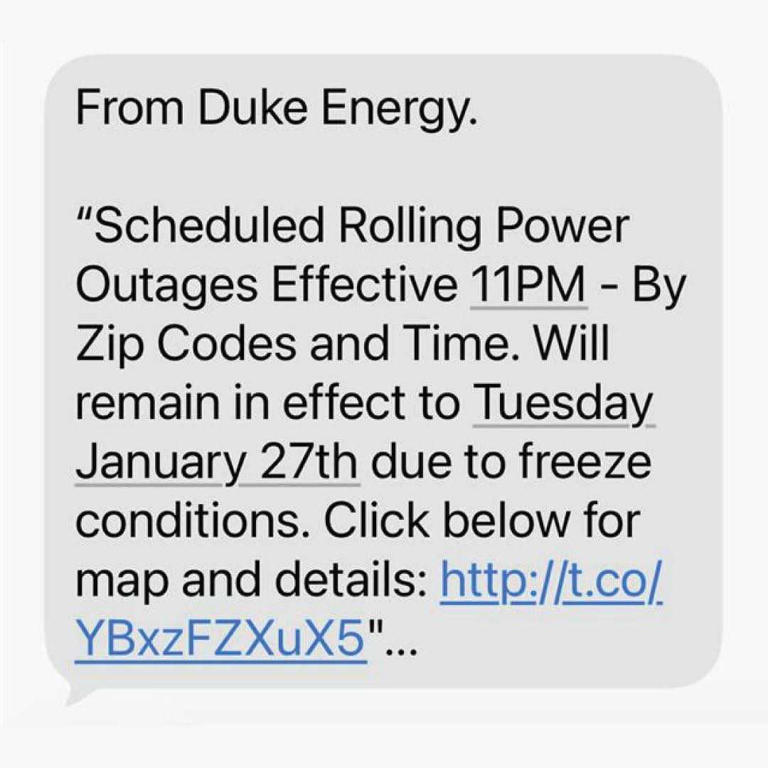 Duke Energy warns scam is targeting customers after winter storm | Here ...