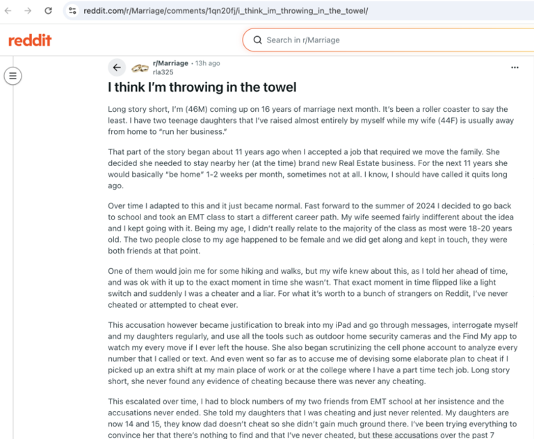 He's ready to divorce his wife after he discovered she's been using his ...