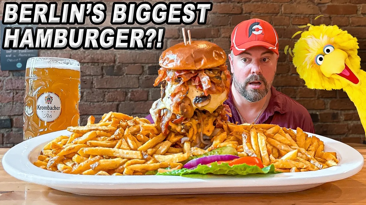 Attempting a triple cheeseburger food challenge that made grown men ...