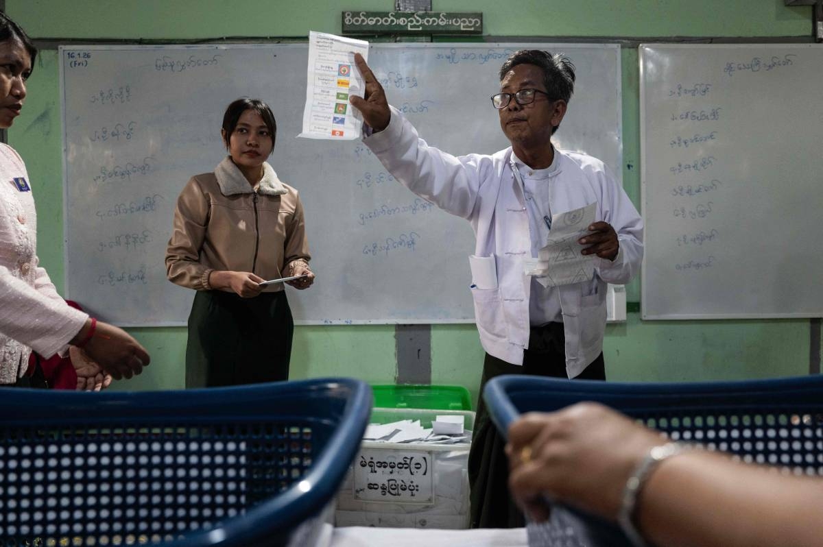 Myanmar pro-military party declares victory in junta-run polls