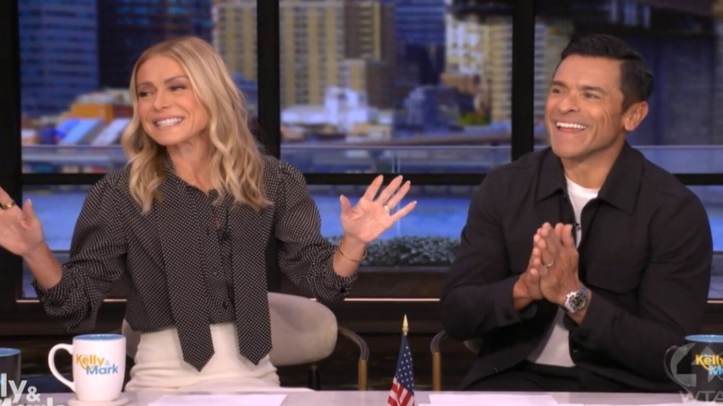 ‘Live with Kelly and Mark’ airs rare audience-free episode amid winter ...