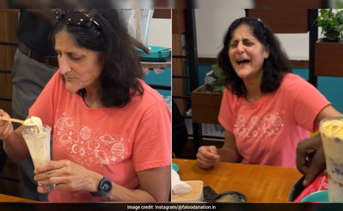 Watch: Sunita Williams enjoys falooda in Kerala, internet says ...