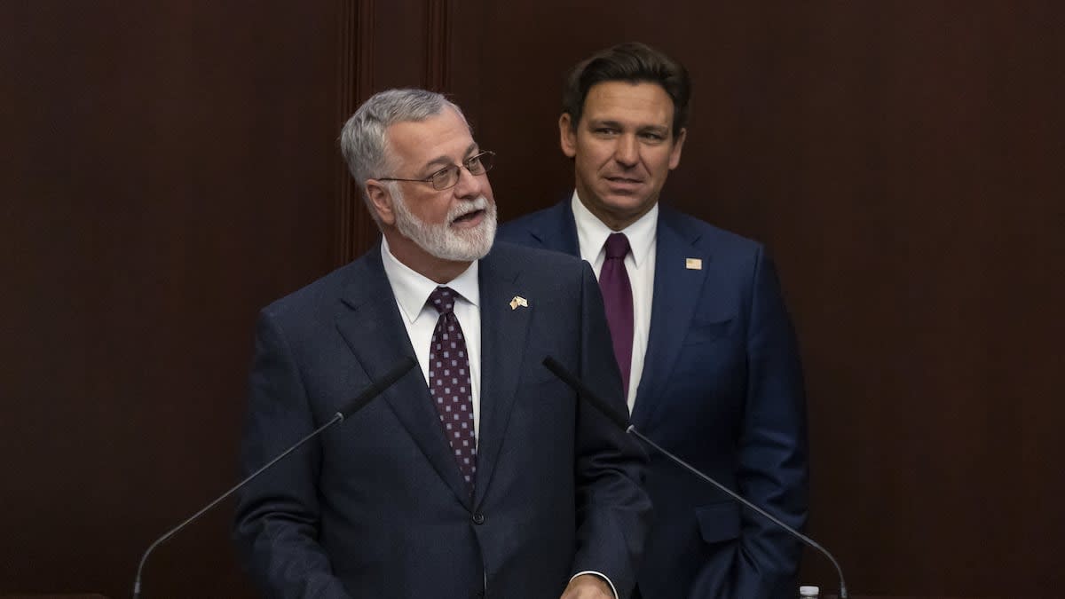Florida Senate president hospitalized with blood clot
