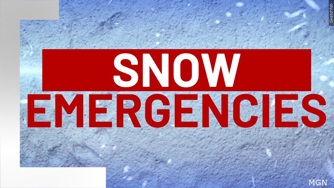 WTAP First Alert Weather | Ohio snow emergencies in the Mid-Ohio Valley