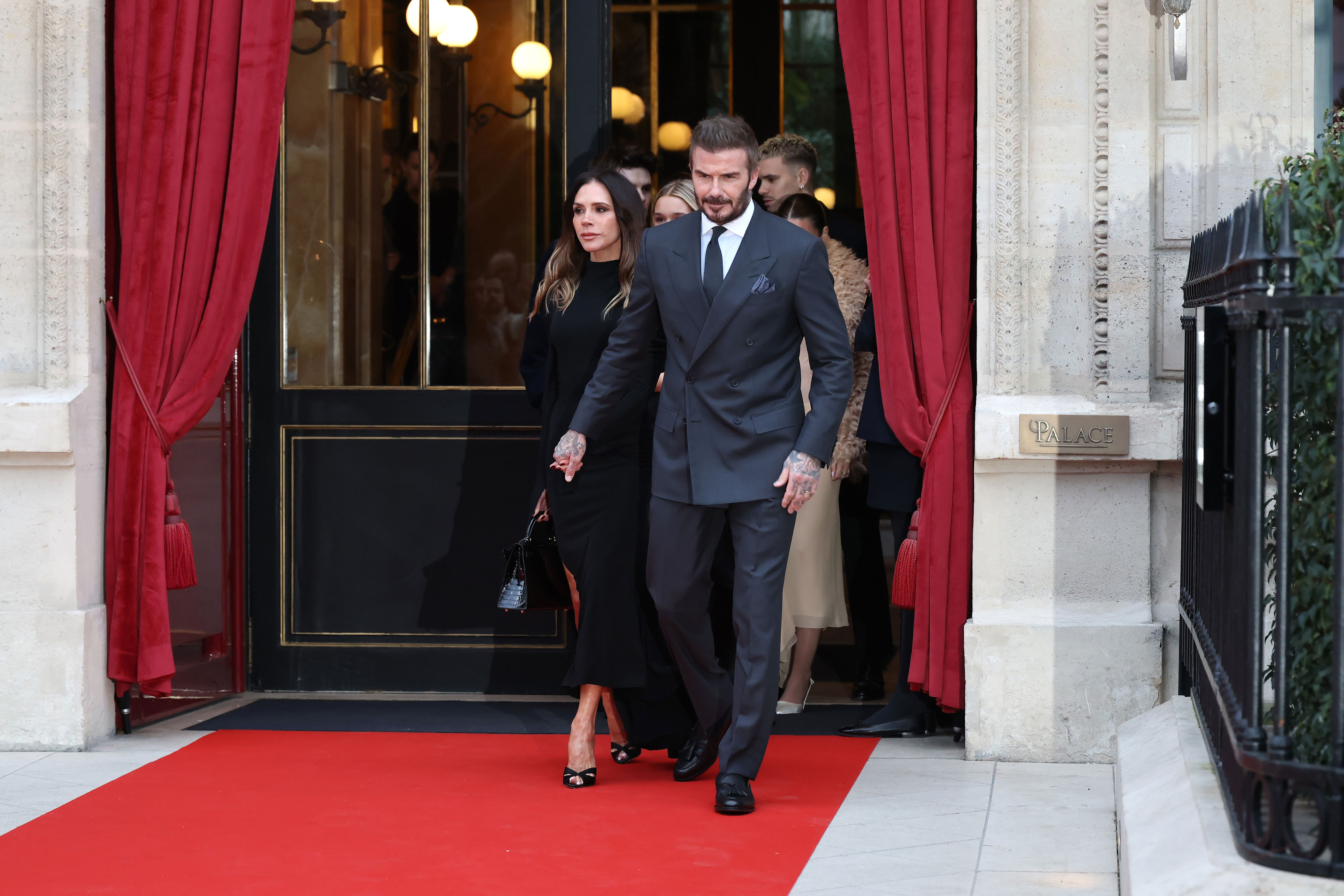 Victoria and David Beckham put on united front with kids after son ...