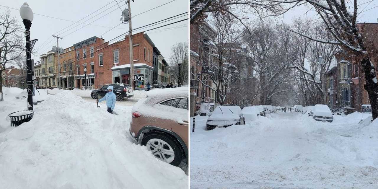 Capital Region snow totals: Up to 15 inches in spots