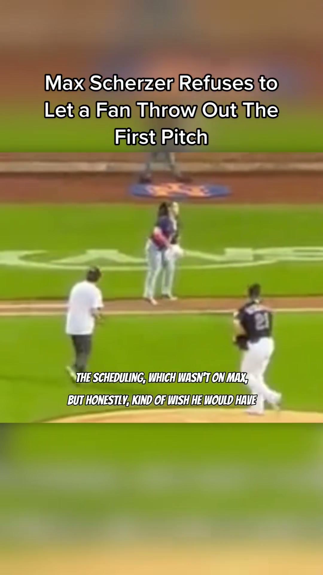 What do you guys think? Should he have let him throw it? #MLB #baseba...