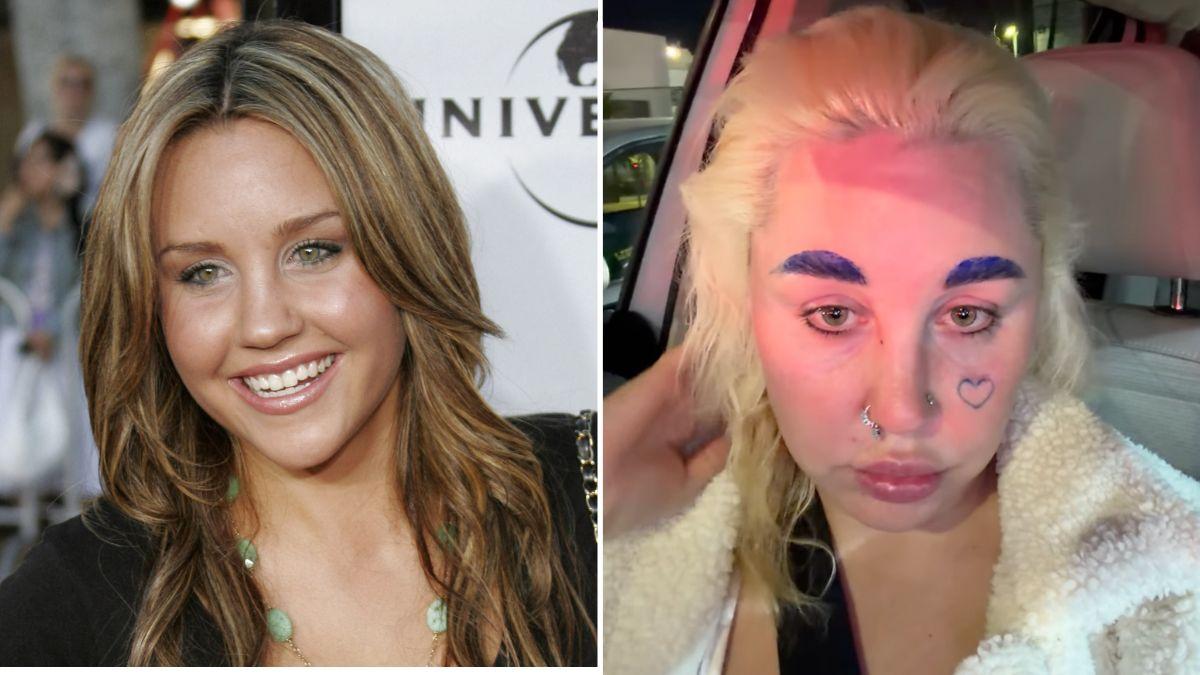 Amanda Bynes looks unrecognizable with bold new brows as she teases her ...