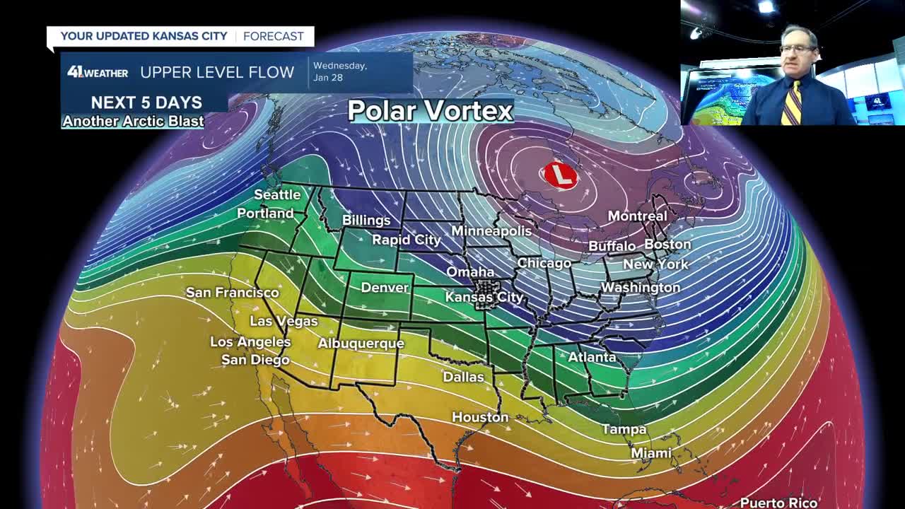 KSHB 41 Weather Blog | Oh no! Tracking another arctic blast