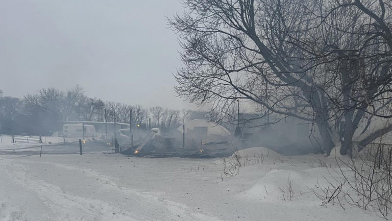 Hundreds of animals killed in Franklin County barn fire