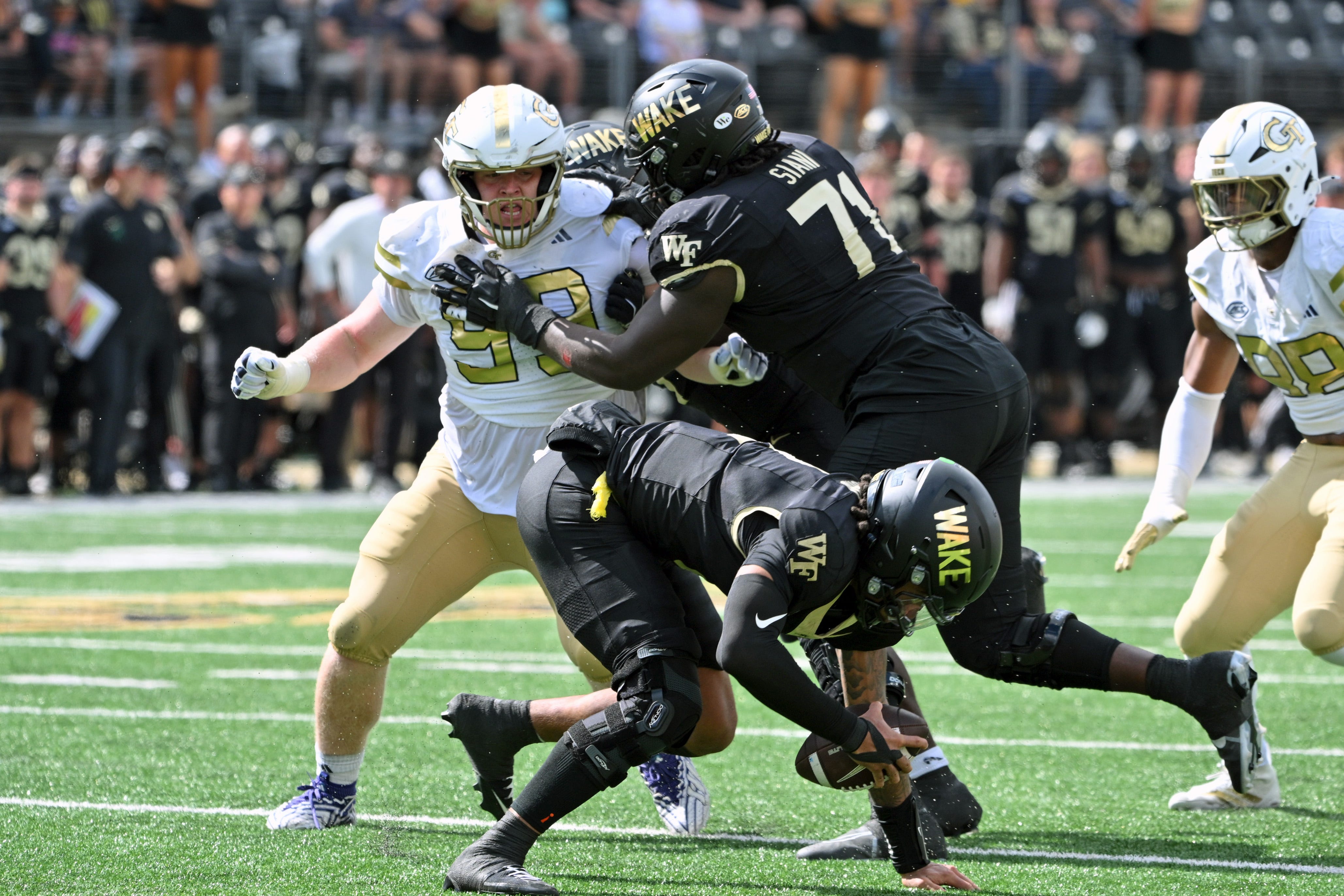 Fresh faces on the forty: Wake Forest OT Melvin Siani