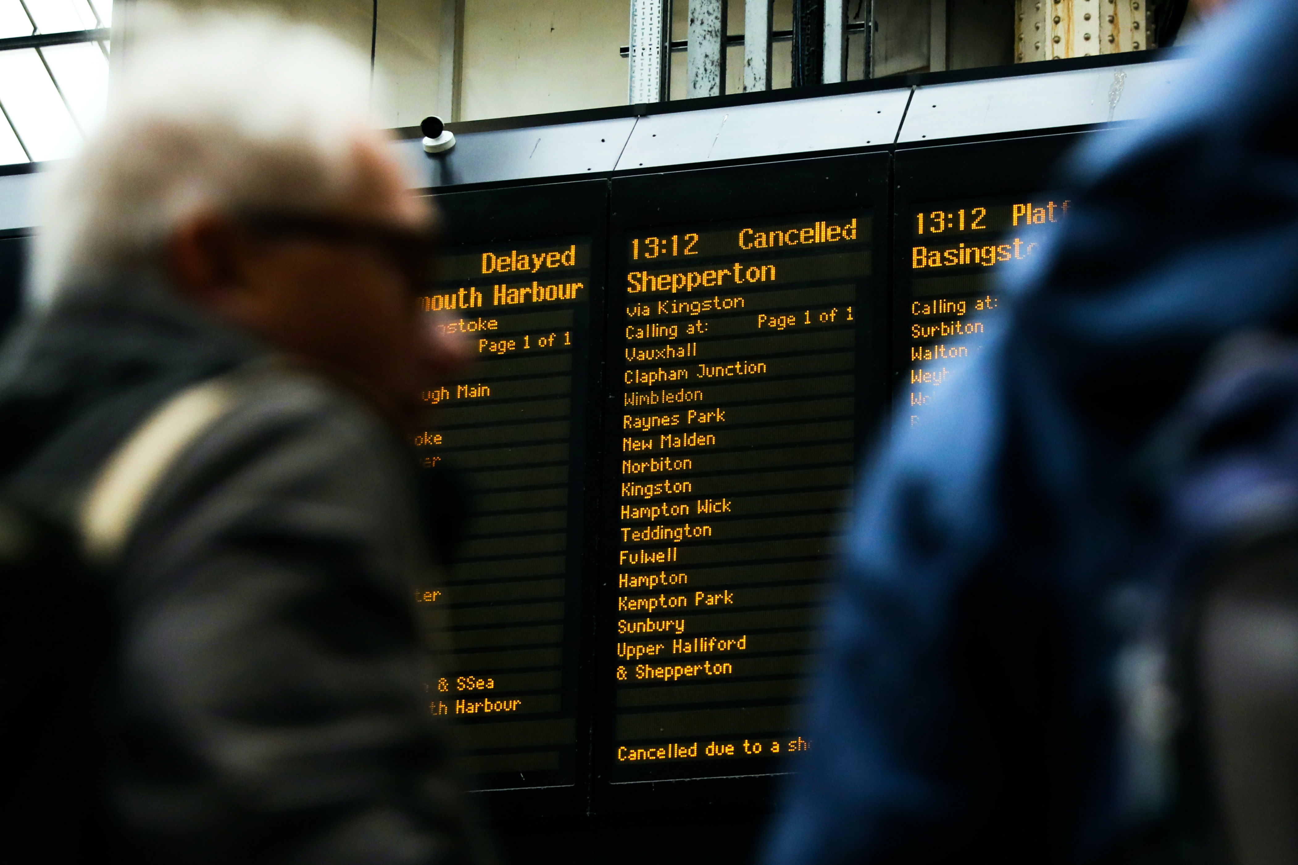 Expect major rail disruption between Waterloo and Clapham this weekend