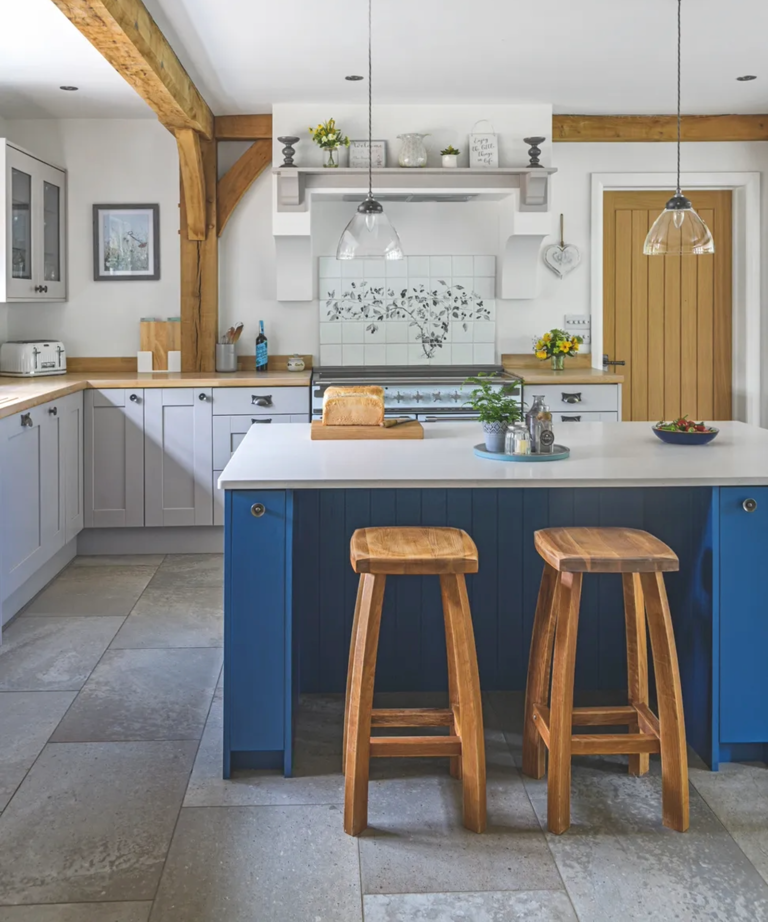 I never realised how much flooring impacts kitchen design. These 12 ...