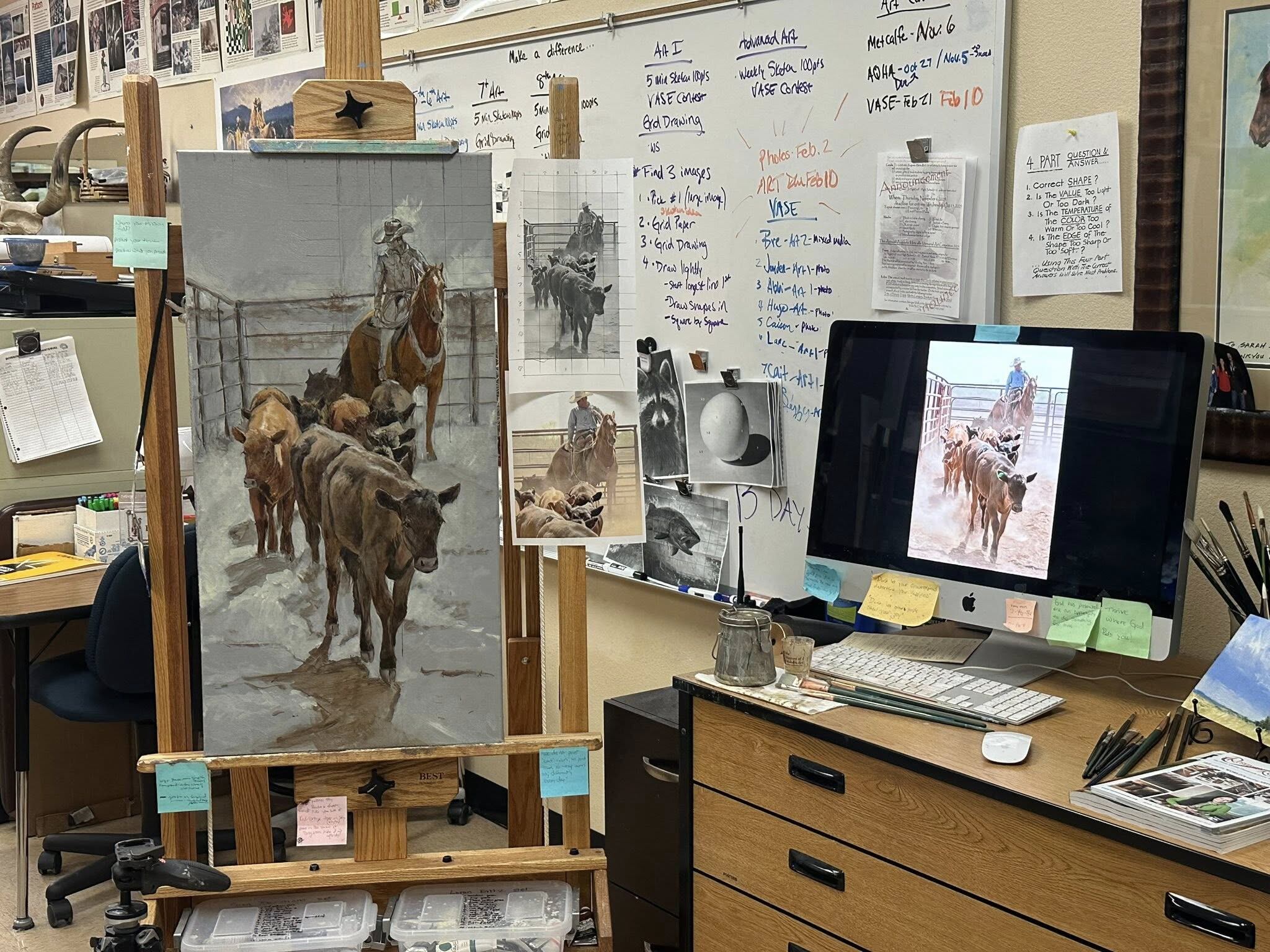 Kelton ISD helping students grow through art program