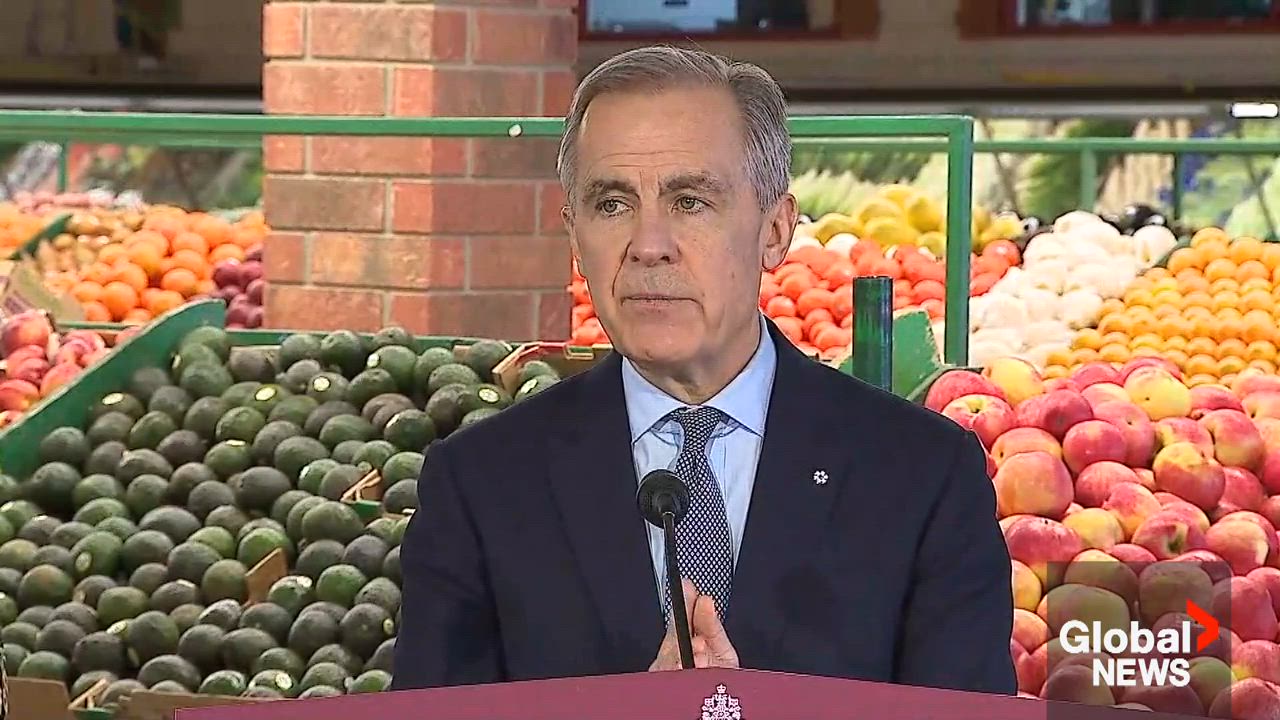 Carney announces GST credit top up to tackle grocery costs