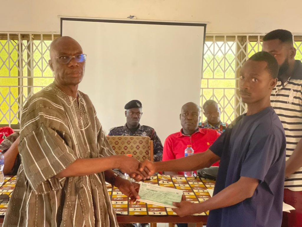 Akatsi North MP supports tertiary students with fees