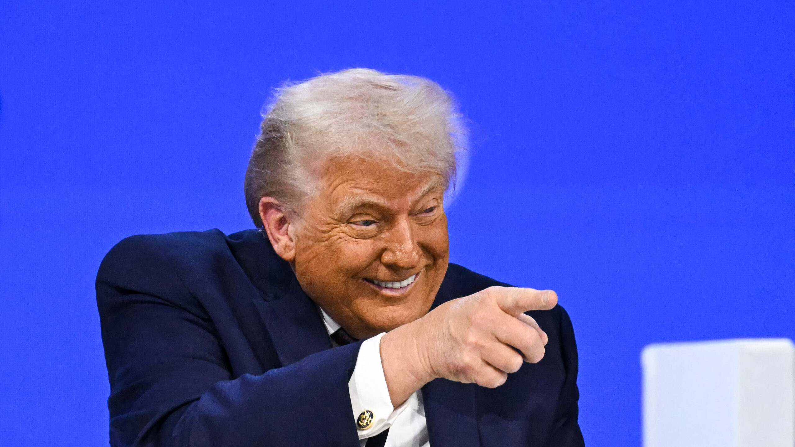 Critics Call Trump's Board Of Peace Logo ‘Beyond Parody’ & The Memes ...