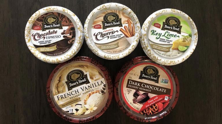 I tried every Boar's Head dessert hummus and dip flavors and ranked them