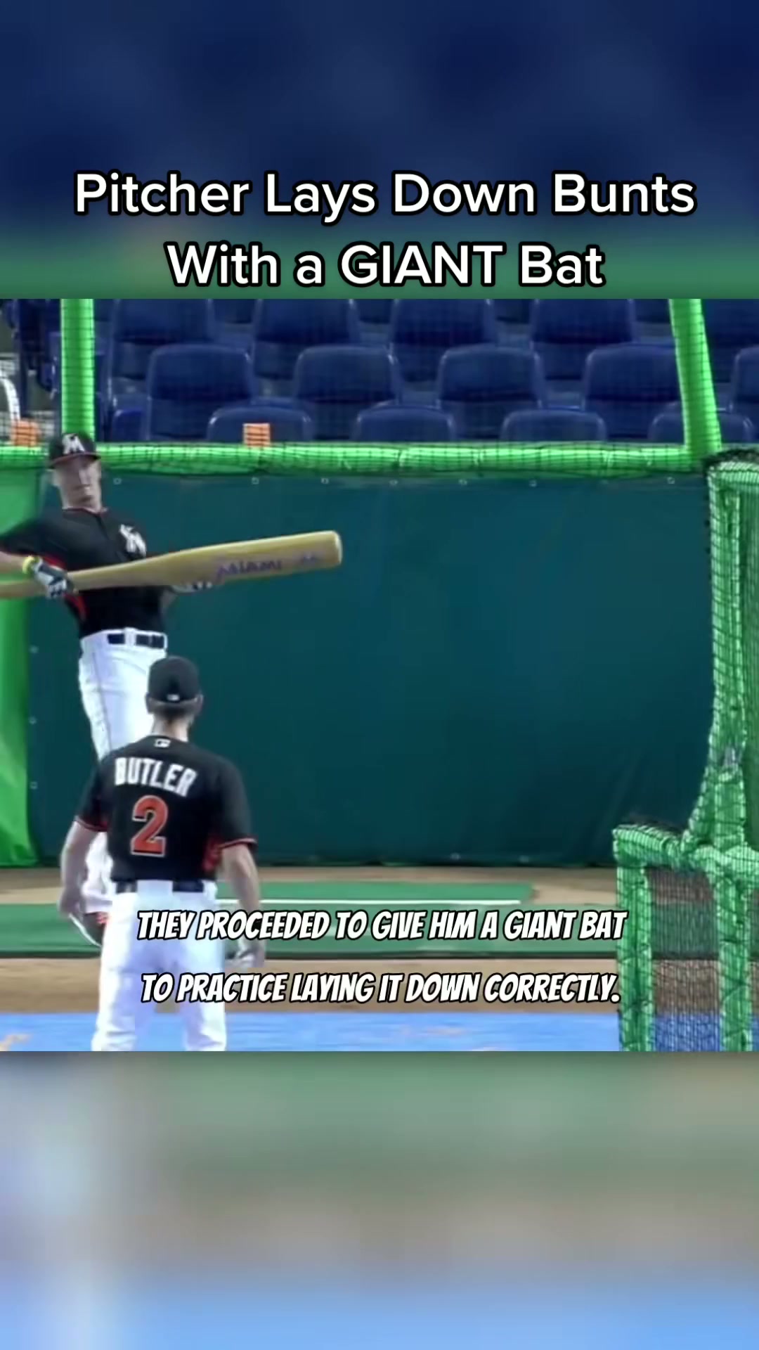 Who let them borrow babe ruths bat for bunting practice??? #mlb #base...