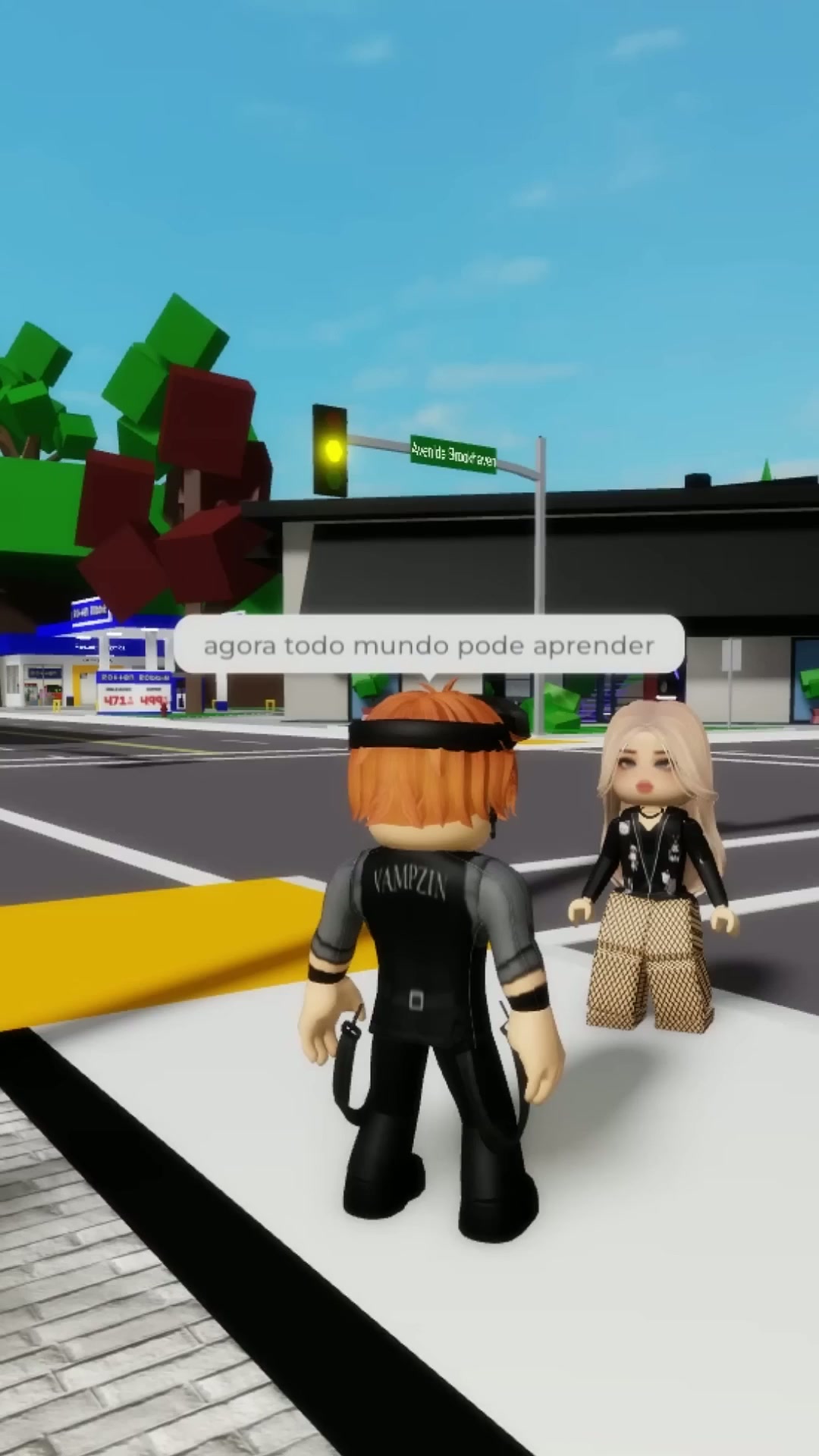 eu tive que ensinar ela o SEGREDO 😰