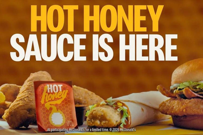 McDonald's adds hot honey sauce among other items in major menu update
