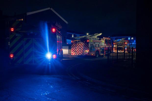 Firefighters called to rubbish blaze in area blighted by fly-tipping