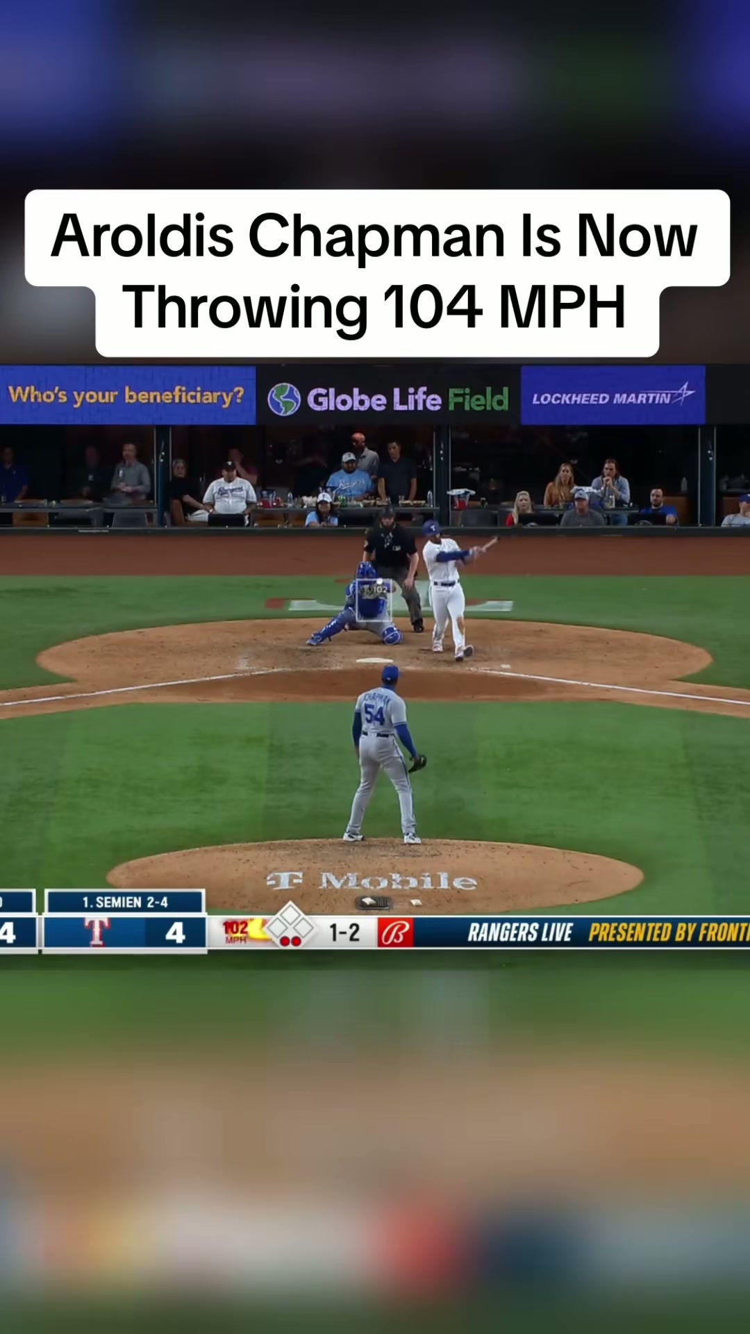 Dude is back to being a top 3 scariest pitchers in baseball 💀 #MLB #b...