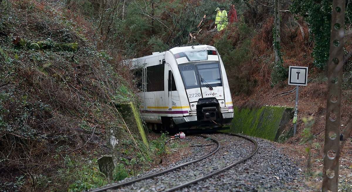 Renfe suspende este martes la circulación de trenes en Galicia por el ...