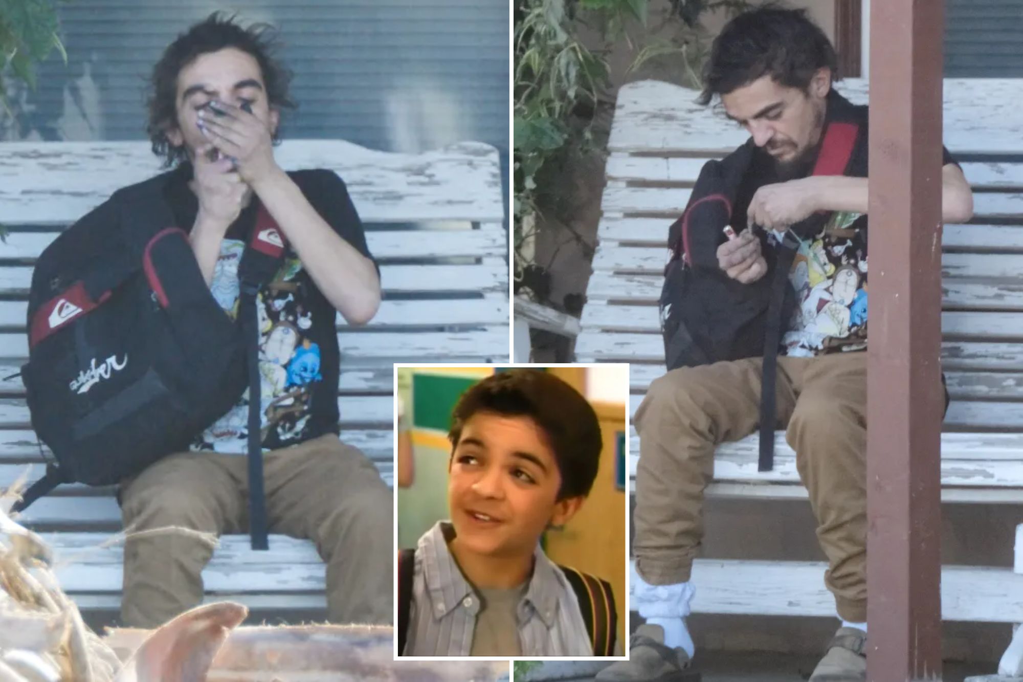 Tragic ex-Nickelodeon child star Tylor Chase seen smoking pipe ...