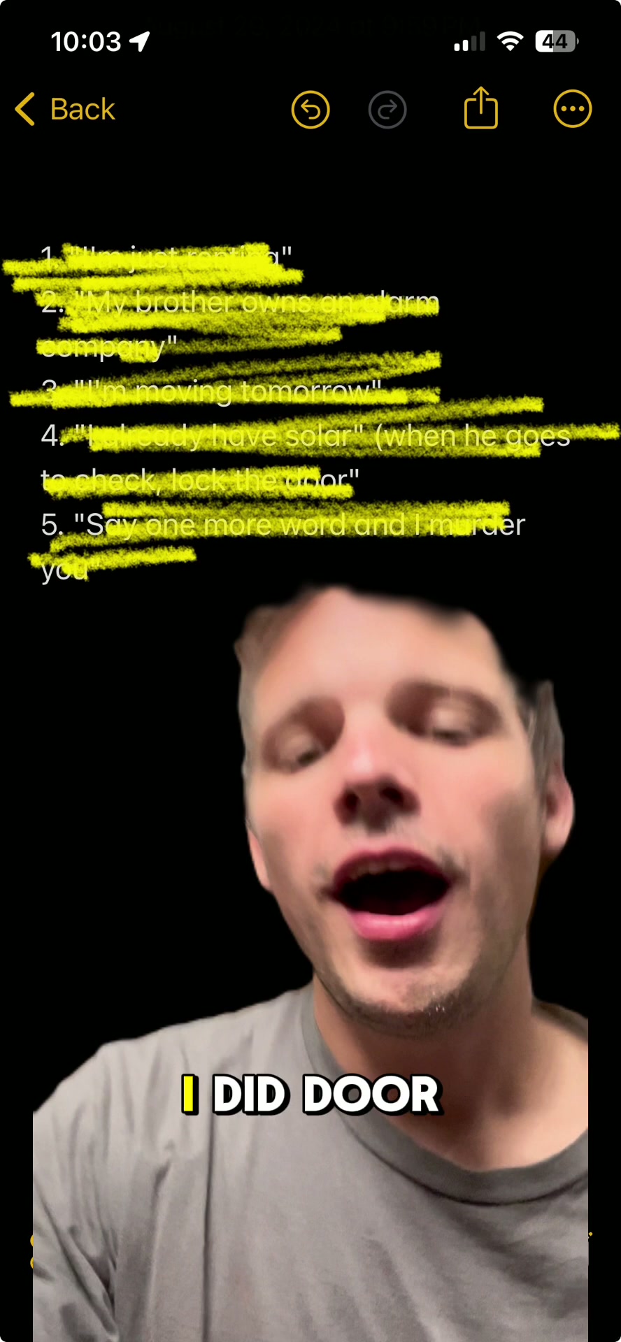 You’re welcome. Am I a whistleblower now?