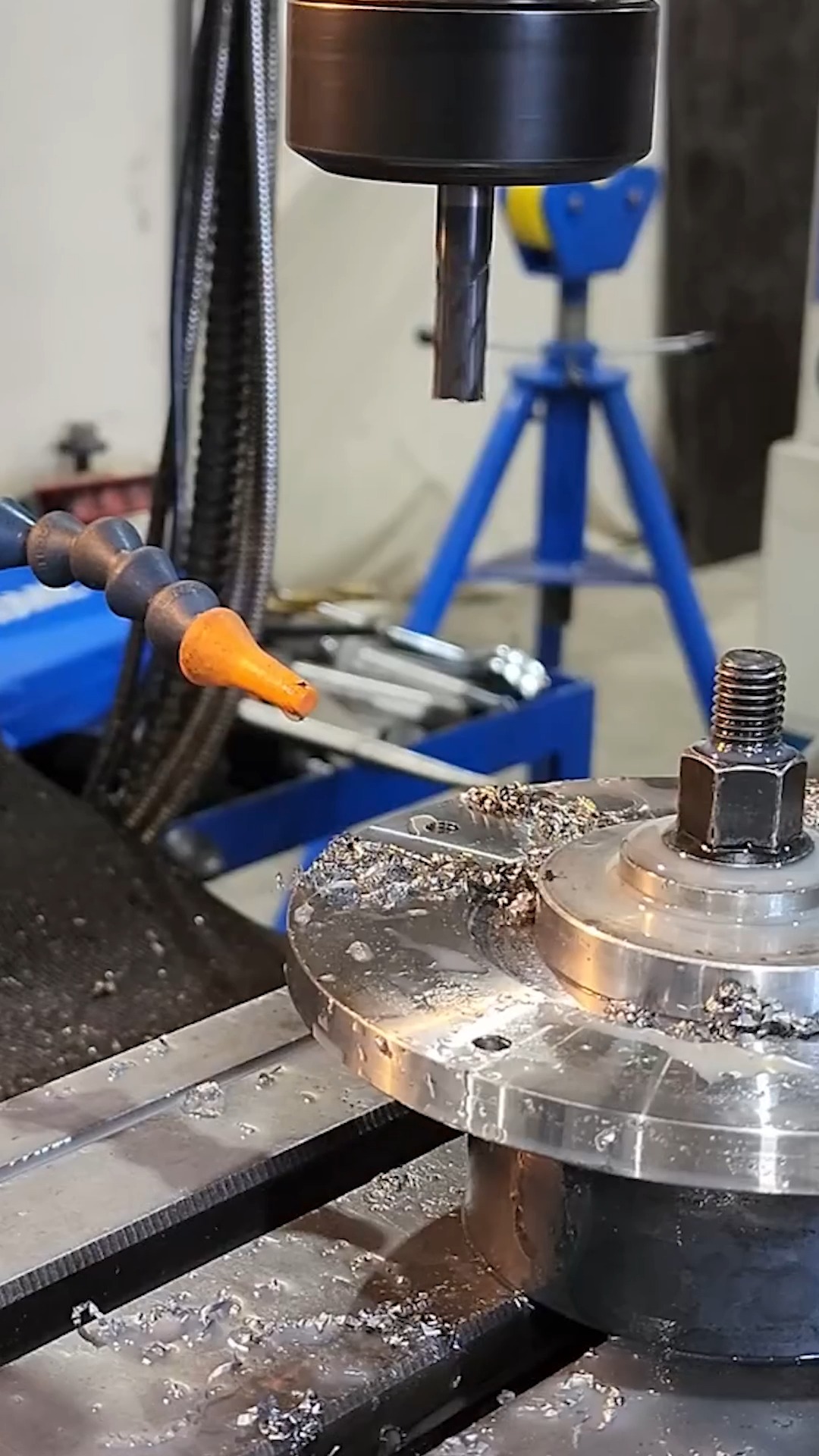 Adapter plate finished and ready for use