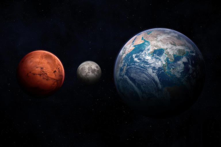 Mars’s gravity shapes ice ages on Earth, new research finds