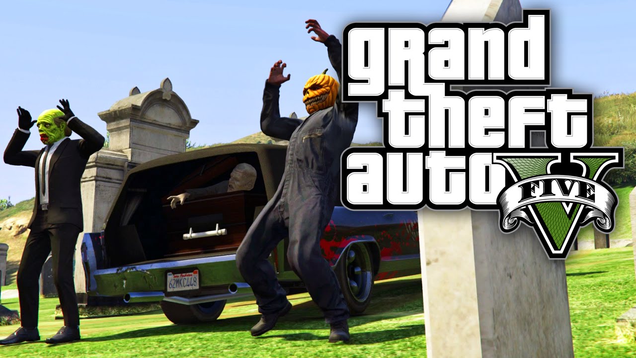GTA 5 online - Halloween slasher hide and seek mode! (GTA V online)