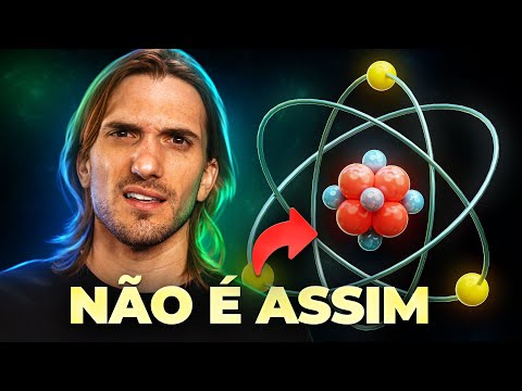Como um átomo realmente se parece?