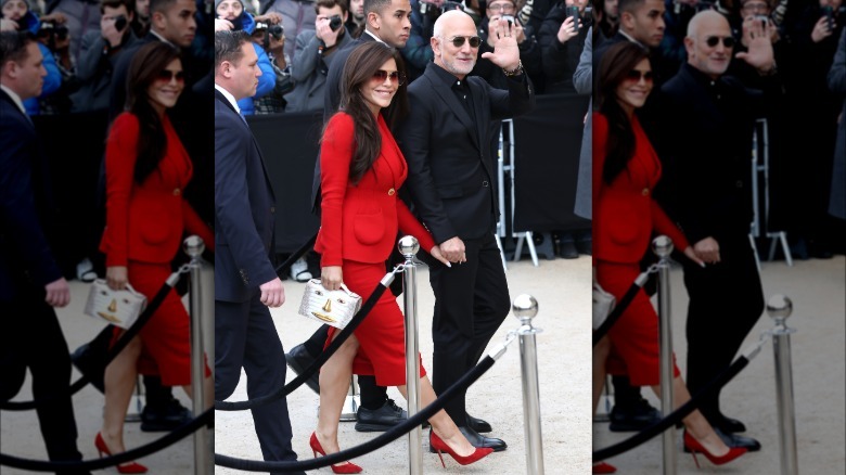 Lauren Sánchez's red-hot outfit at Paris Fashion Week goes up in flames