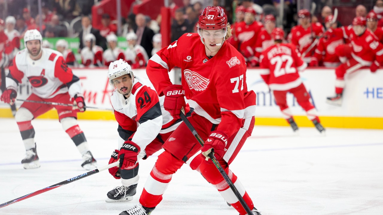 Red Wings’ Simon Edvinsson out until Olympics