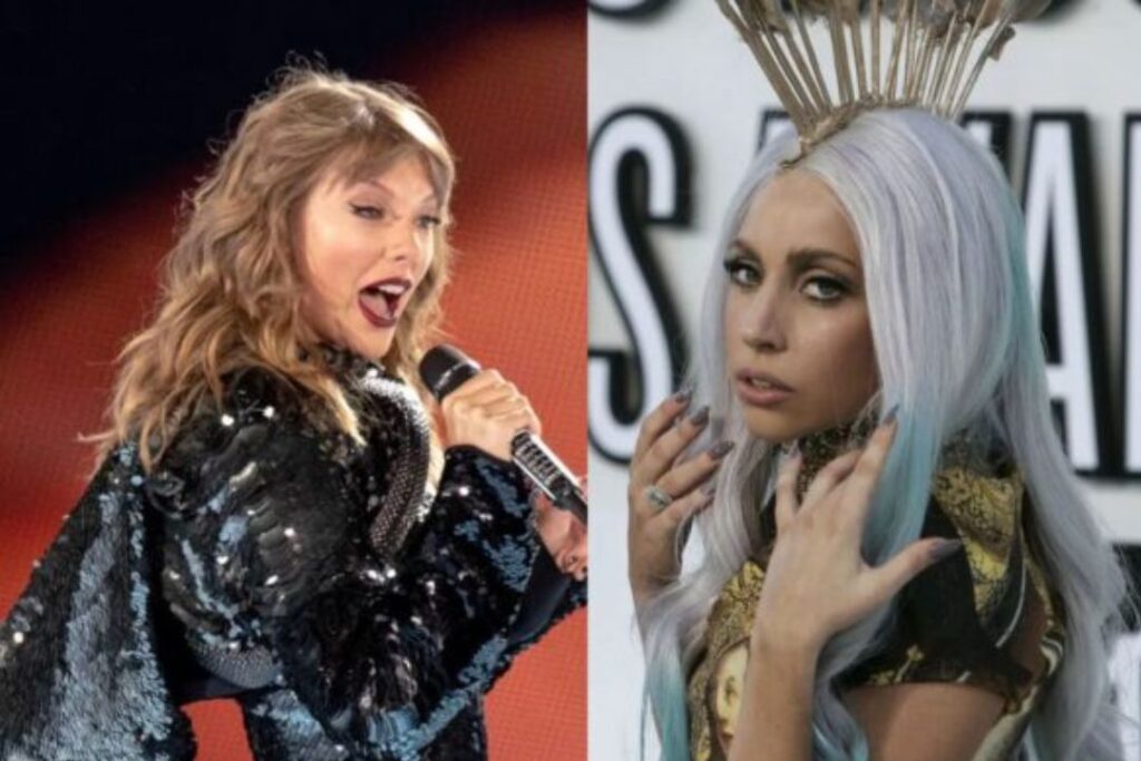 Taylor Swift gets the Lady Gaga treatment in a Grammys performance twist