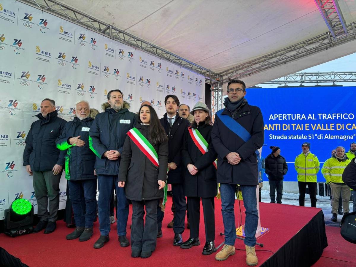 Sulla strada per Cortina 2026: inaugurate le nuove varianti Anas nel ...