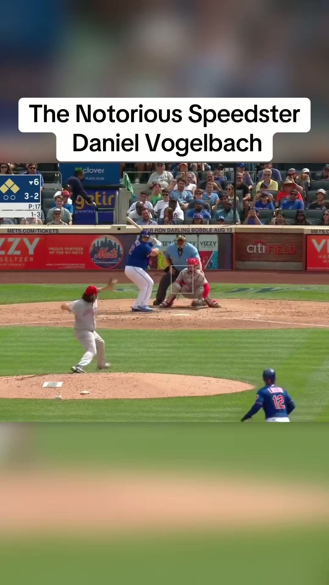 Sure he’s slow as heck, but at least he hustles on every play #MLB #b...