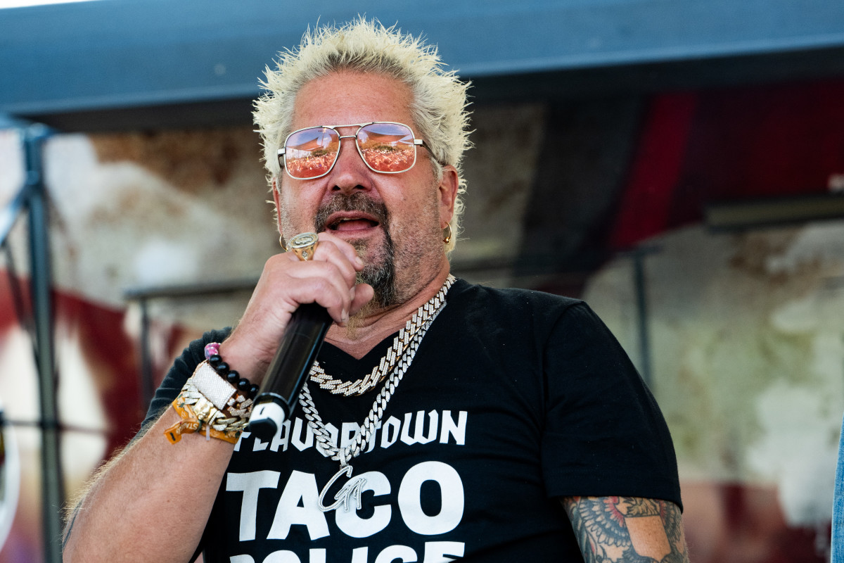 Guy Fieri shares why he changed his signature blonde hair